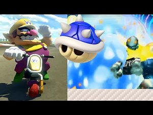 Mario Kart Blue Shell Montage - Multiple Games! #3