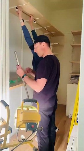 Closet Installation with The Container Store Elfa #closet #organization #containerstore #container