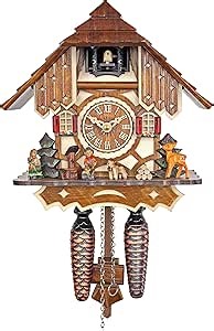 Quartz Cuckoo Clock - The Half-timbered House AH 20 QM
