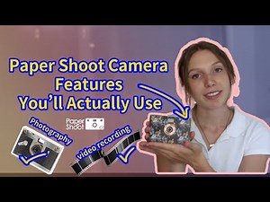 Paper Shoot Camera Features