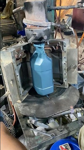Making of Plastic Oil Can – Factory Process