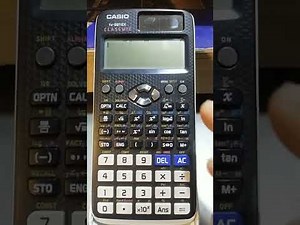 how to change the number mode Normal to scientific in Casio 991ex.
