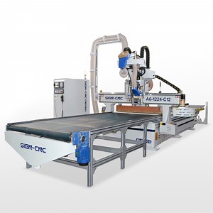 [Hot Item] CNC Wood Router with Auto Loading and Unloading Table Atc CNC Router with Drill Bank
