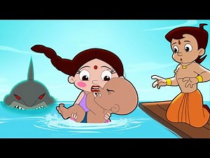 Chutki Saves Raju from Robo Shark | Prank Gone Wrong | Chhota Bheem Cartoons for Kids