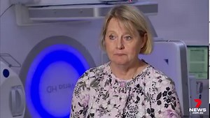 A new machine has arrived in Australia which dramatically improves radiotherapy treatment. The technology finds cancer cells and tumours and delivers a blast of radiation, accurate to within a millimetre. www.7NEWS.com.au #7NEWS | 7NEWS Sydney