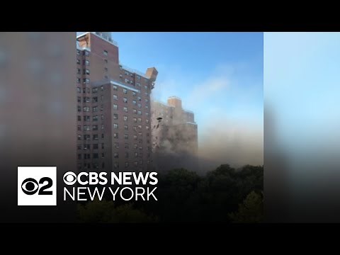 Video shows moment Bronx shaft collapsed down NYCHA building