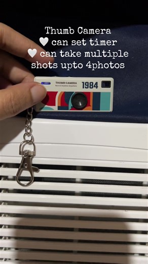 Thumb Camera Features: Timer and Multiple Photo Capture