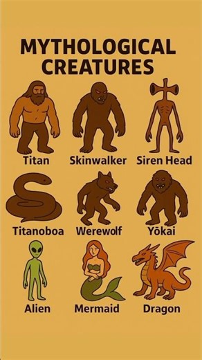 Mythological creatures in real life - Part 1