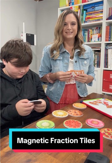 Magnetic Fractions for Fun Homeschool Learning