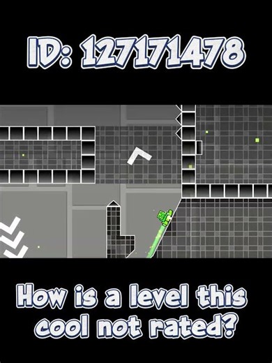 How is a level this cool not rated? #geometrydash #shorts