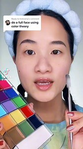 That's color theory for you.  . . . #ColorTheory #Makeup #ElPasoMakeUpArtist #ElPasoSkinCare #ElPasoEsthetician #ElPasoBeautySchool #TSCI #TriStateCosmetologyInstitute | Tri-State Cosmetology Institute | Facebook