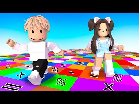 Roblox But, We Have To Do MATHS To SURVIVE..