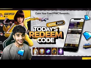 TODAY EWC REDEEM CODE 🥳 Free Fire MaX