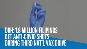 At least 1.8 million Filipinos received jabs against COVID-19 during the government’s third national vaccination campaign, Health Undersecretary Maria Rosario Vergeire reports on Tuesday, February 15, 2022. Video by RTVM/kga RELATED STORY: https://newsinfo.inquirer.net/1554980/doh-1-8-million-filipinos-get-anti-covid-shots-during-third-natl-vax-drive | INQUIRER.net