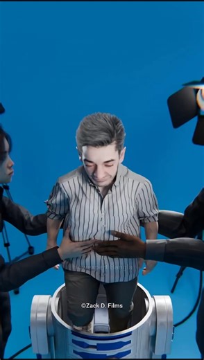 How R2-D2 Works | 😱 #shorts