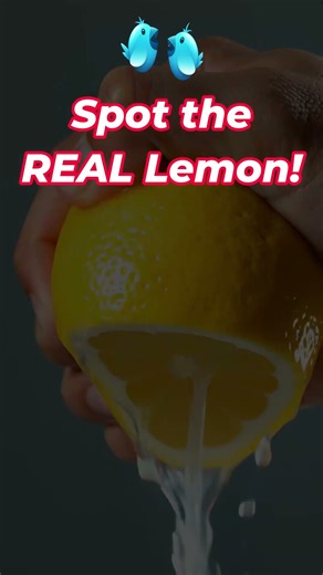 Spot the REAL Lemon… Before Time Runs Out!