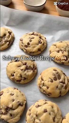 Subway Cookies Recipe🍪