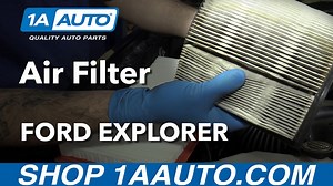 How to Replace Air Filter 2006-10 Ford Explorer