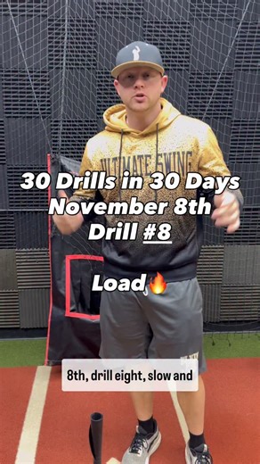 Chaise Swisher / Swing Development on Instagram: "🚀 Slow & Go: The Hitting Drill for Explosive Power! 🚀 This drill is pure gold for syncing up your load and your attack. We’re training the body to be patient and then aggressive. The Focus: Think: Patience ➡️ Power. • Slow load for maximum stretch. • Front foot lands. • GO! Unleash the barrel. 1. The “Slow”: Take your load and stride nice and easy. Focus on getting to a powerful, controlled position. The slower you load, the more time you have 