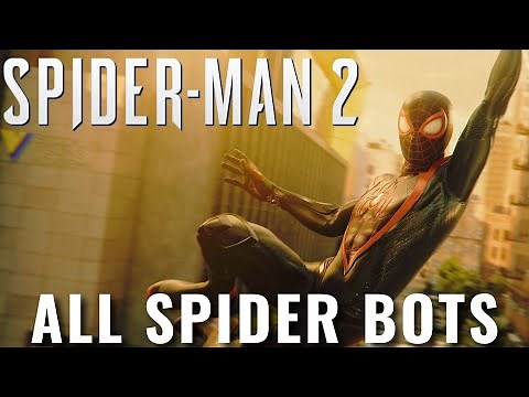 SPIDER-MAN 2 - All SPIDER BOTS Locations
