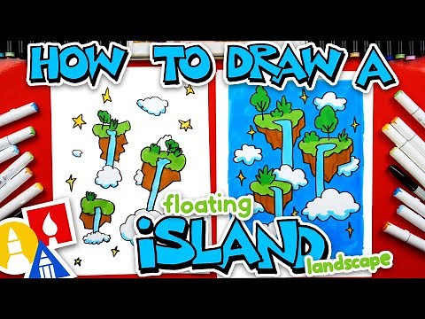 How To Draw Floating Islands