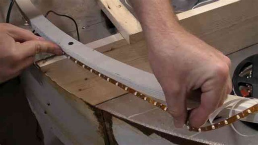 Making an aged neon coffee sign part two