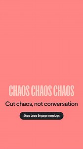 Don’t let distractions get in the way of connection 欄 Loop Engage™ earplugs are made to reduce background noise for more clear and focused conversations. You’ll love: ⭐️ Discreet hearing protection ⭐️ Great for social settings, parenting & more ⭐️ Powerful noise reduction ⭐️ No ‘underwater’ feeling when you speak ⭐️ Always a perfect fit  Try with 100-day free returns. | Loop | Facebook