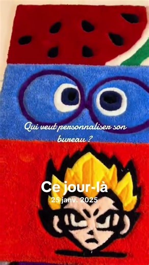 Keyboard rugs tuftés 🎮🧶