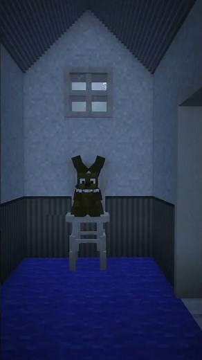 FNaF 4 Minecraft Chisels & Bits Build - Showcase - Short #minecraft #fnaf #fivenightsatfreddys