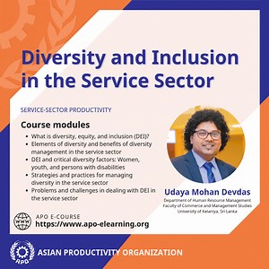 This course provides a comprehensive overview of new participatory #governance mechanisms engaging the public in policy-making to enhance public-sector responsiveness and collaborative network forms of governance structures. #APO #productivity https://www.apo-elearning.org/enrol/index.php?id=202 | Asian Productivity Organization
