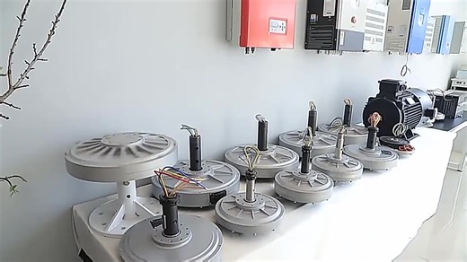 1kw 5kw 10kw 100rpm 150rpm Axial Flux Permanent Magnet Generator Low Rpm for Vertical Wind Turbine 48V 220v