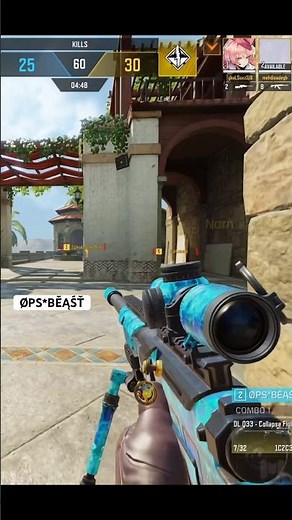 Fast Snipe | MP | Pro Sniper | CODM | Gameplay | DLQ | Sniper Settings | OPS Beast