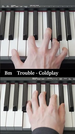 Trouble by Coldplay #pianotutorial