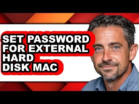 How to Set Password for External Hard Disk Mac - Full Guide