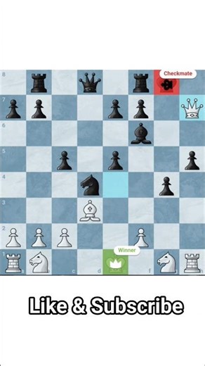 Easy Checkmate for Beginners | Step-by-Step Win ♟️#chess #chessgame