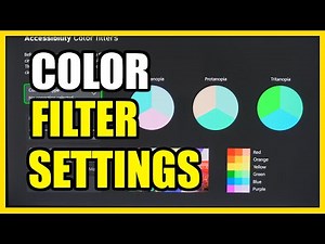 How to Turn ON the Color Filters on Xbox Series X (Colorblind Settings)