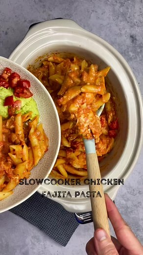 Delicious Slow Cooker Chicken Fajita Pasta Recipe