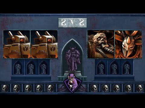 W40k (Elite Mod Tau Beta V1.2) 2v2 - Mostafa (CS) + Akese (PC) vs MrCrow (XV8) + Cry (XV8)