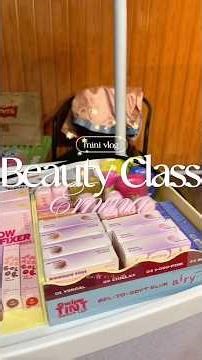 Emina Beauty Class #emina #eminabeautyclass #fyp #fypシ #minivlog