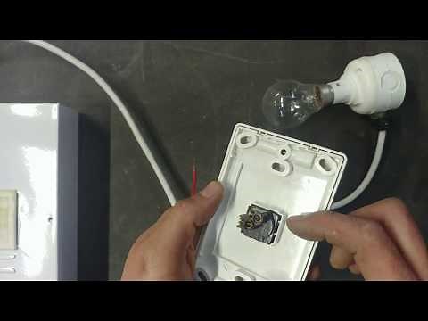 How to connect a Normal Light Switch