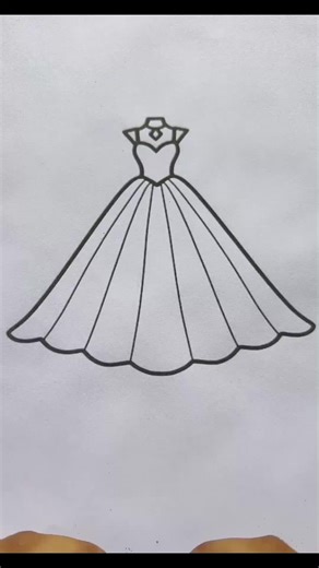 Beautiful Girl in Green Dress Coloring Video