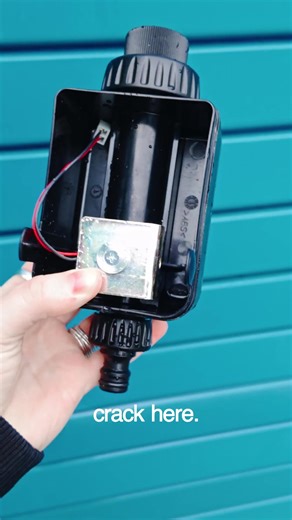 This is a very common issue we see at this time of year... customers calling about cracked timers. In most cases, it’s caused by leaving the timer outside over winter without properly draining it. Any water left inside can freeze, expand, and crack the casing. That’s why we always recommend bringing your timer indoors for winter — ideally inside the house rather than a garage, which can still drop to very low temperatures.