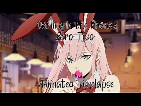 Zero Two | Darling in the Franxx | Animated Timelapse |