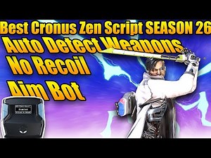 Best cronus zen scripts in apex legends!!
