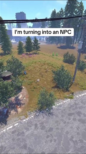 I’m becoming an NPC in Rust ! #rust #rustgame #rustpvp #troll
