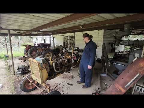 Farmall Cub Oil Fill And Start