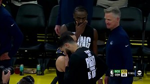Steve Kerr looking real awkward right here 😂😂😂 | LaMelo Ball Fans