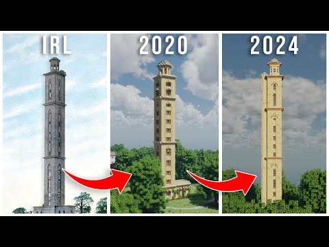 Rebuilding My Iconic Minecraft Builds: The Sway Tower