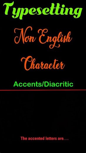 Special Characters | Typography Guide #publishing #DTP #unicode #ascii #shorts