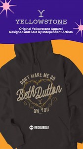 For bigger bears and bigger bears only: Shop Yellowstone tees and hoodies with original fan art today. | Redbubble | Facebook